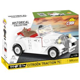 TOY CITROËN TRACTION 7C 1934 199 BLOCKS WHITE | CITROËN Official Store